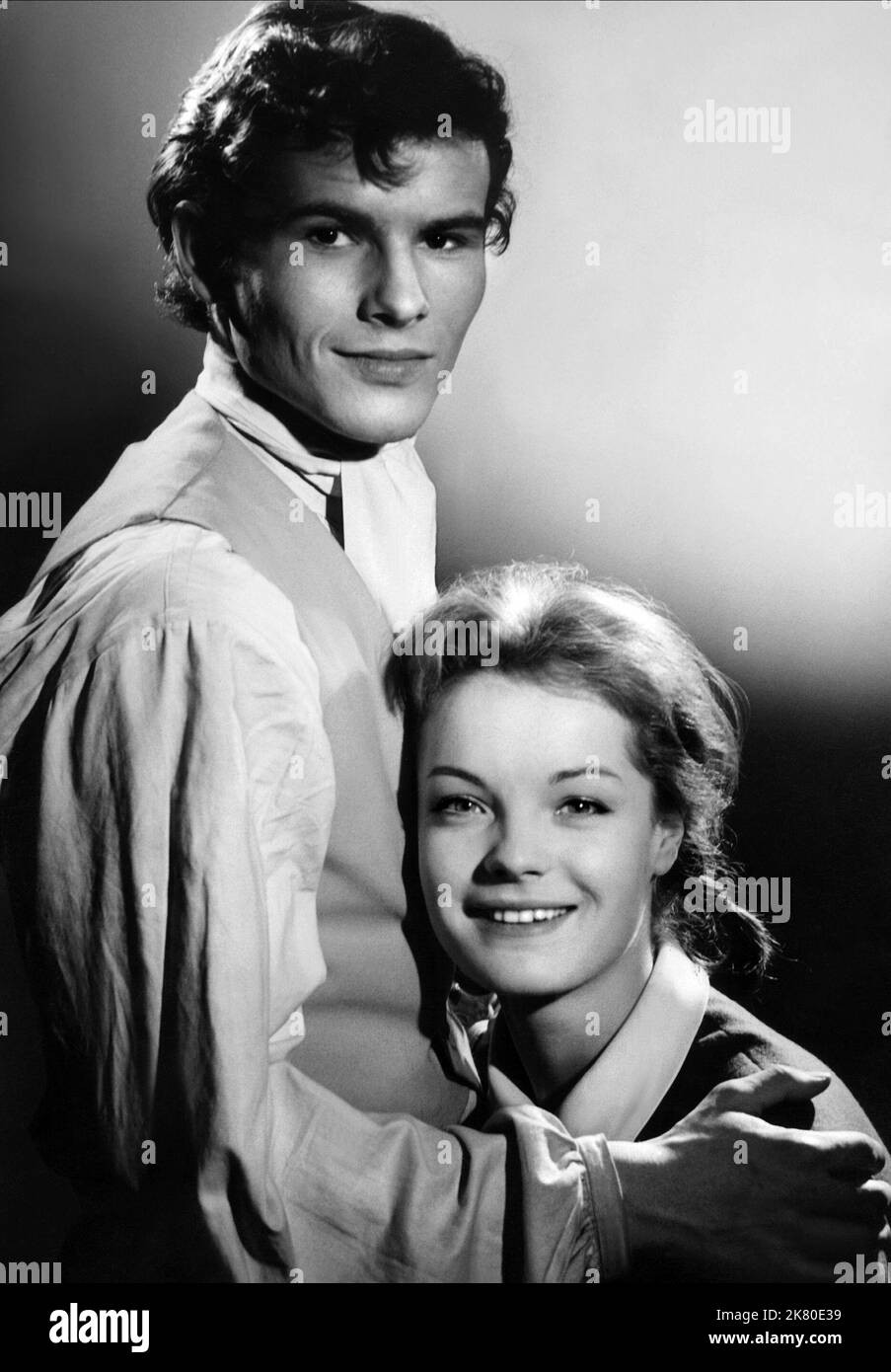 Horst Buchholz & Romy Schneider Film: The Girl And The Legend (DE 1957 ...