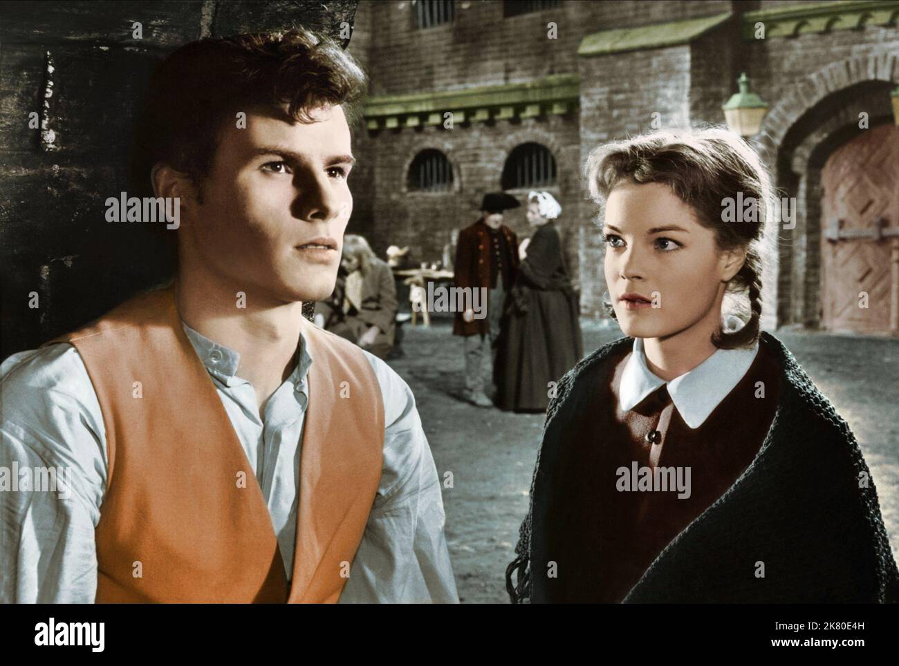 Horst Buchholz & Romy Schneider Film: The Girl And The Legend (DE 1957 ...