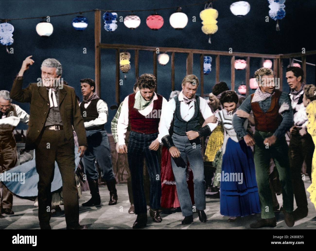 Dance Scene Film Oklahoma! (USA 1955) Director: Fred Zinnemann 11 ...
