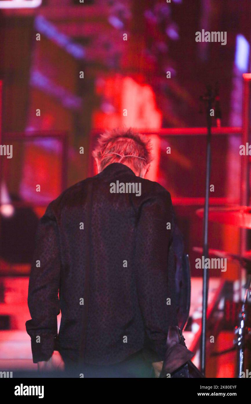 London England, UK. 19th Oct, 2022. Billy Idol performance at ovo arena ...