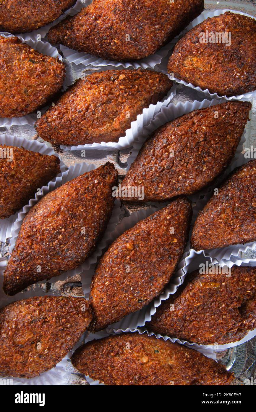 Roasted kibe. Traditional Brazilian snack Stock Photo - Alamy