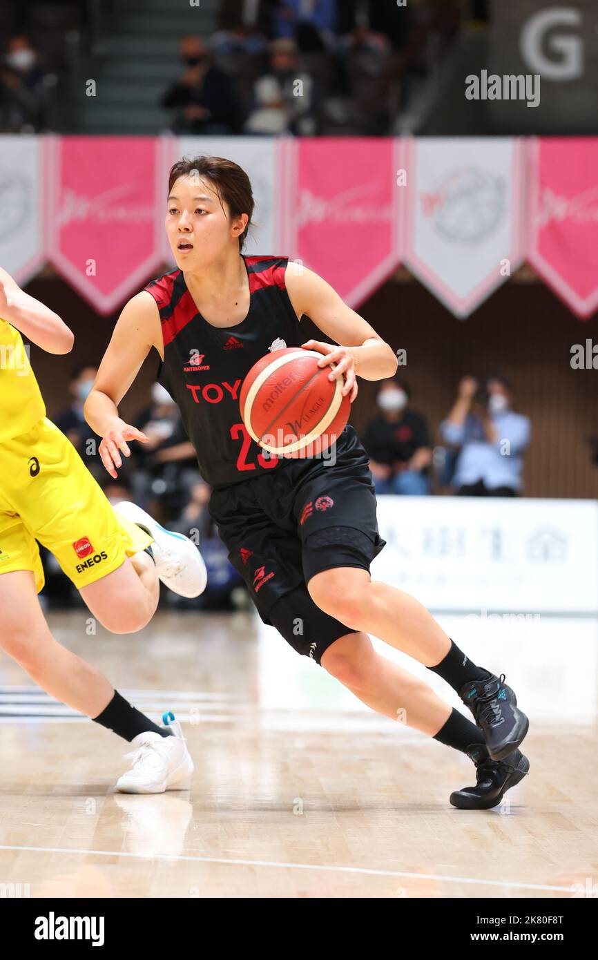 Yoyogi 2nd Gymnasium, Tokyo, Japan. 19th Oct, 2022. Mai Yamamoto (Antelopes), OCTOBER 19, 2022 ...