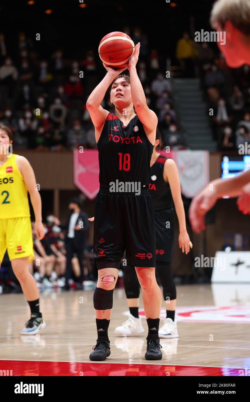 Yoyogi 2nd Gymnasium, Tokyo, Japan. 19th Oct, 2022. Kiho Miyashita (Antelopes), OCTOBER 19, 2022 ...