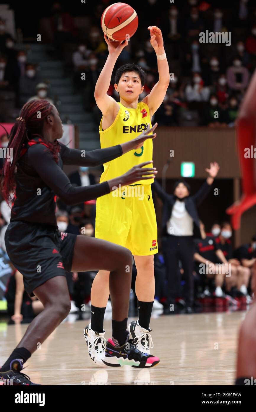 Yoyogi 2nd Gymnasium, Tokyo, Japan. 19th Oct, 2022. Mako Fujimoto (Sunflowers), OCTOBER 19, 2022 ...