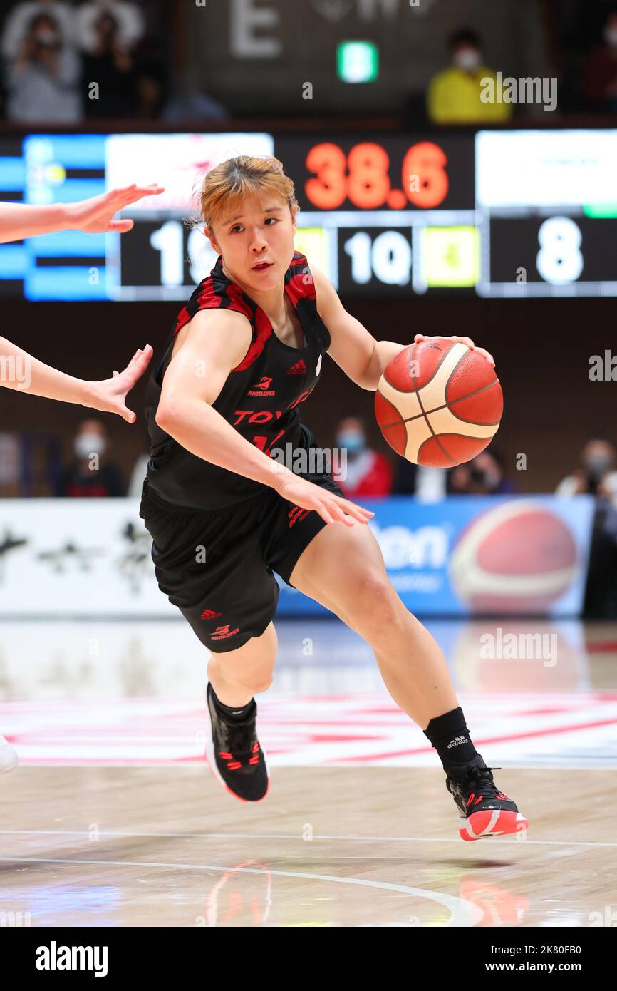 Yoyogi 2nd Gymnasium, Tokyo, Japan. 19th Oct, 2022. Chinatsu Umeki (Antelopes), OCTOBER 19, 2022 ...