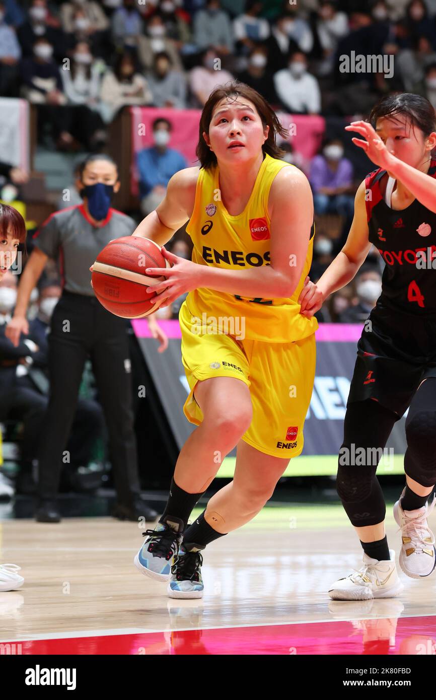 Yoyogi 2nd Gymnasium, Tokyo, Japan. 19th Oct, 2022. Yuka Sato (Sunflowers), OCTOBER 19, 2022 ...