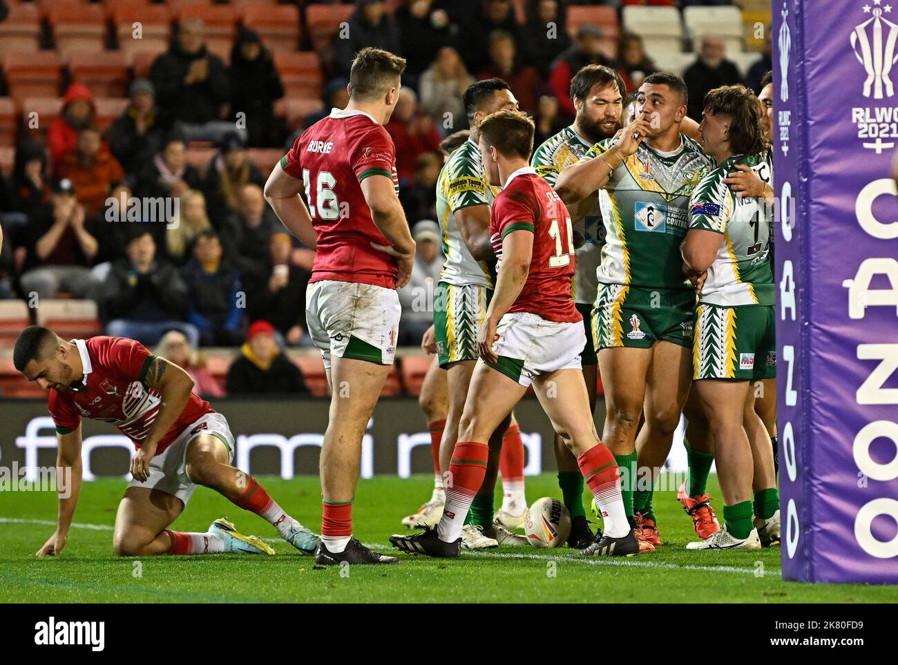 Cook islands rugby league team hi-res stock photography and images - Alamy