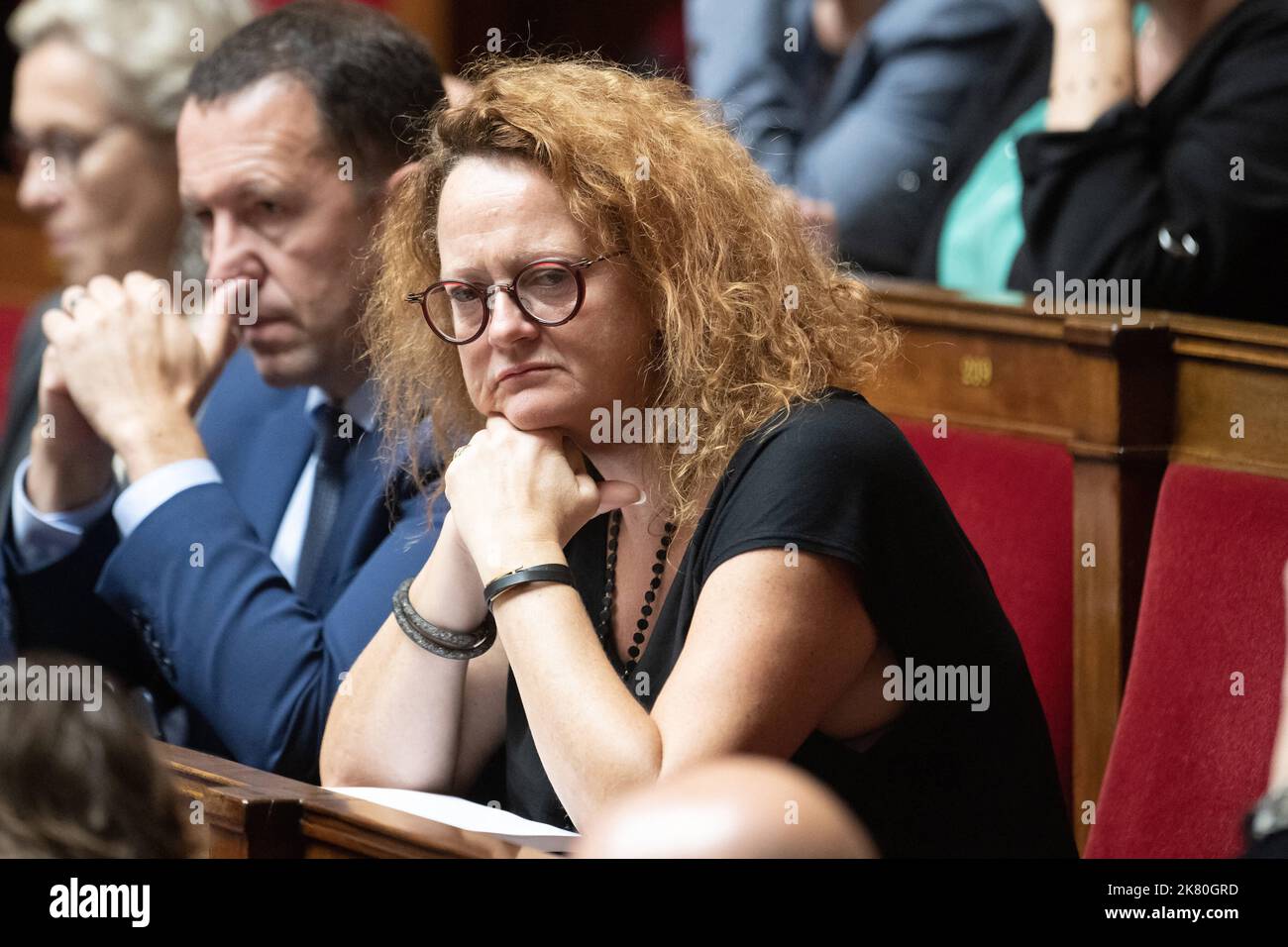 Deputy Anne-Cecile Violland attends a session of Questions to the ...