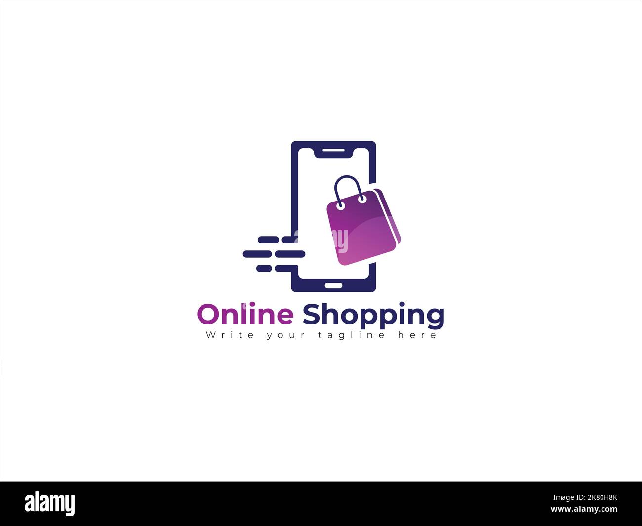 Online shop logo Stock Vector Images - Alamy