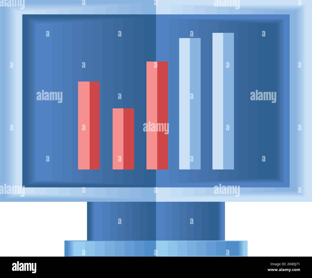 business computer diagram paper art Stock Vector Image & Art - Alamy