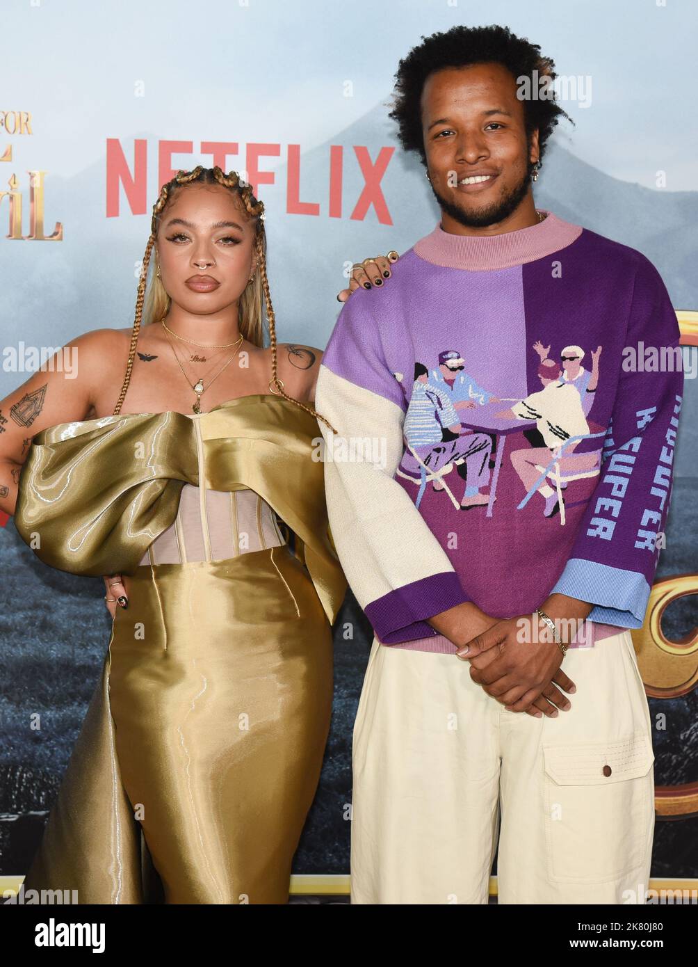 18 October 2022 - Los Angeles, California - Kiana Lede and Cautious ...