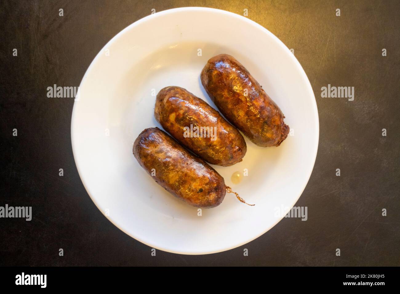 Garlic sausages locally called 'longanisa' from Ilocos Norte ...