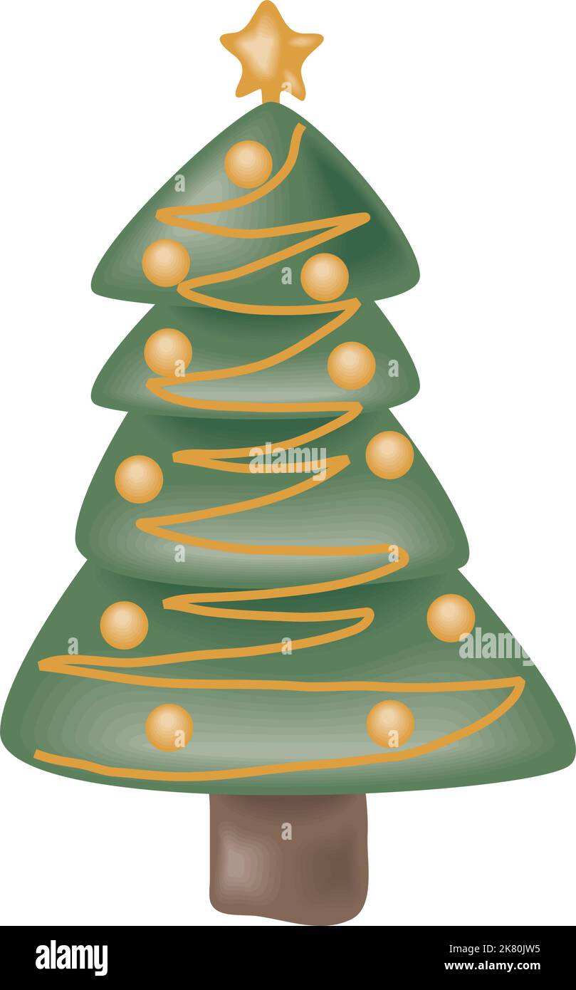 christmas tree icon Stock Vector Image & Art - Alamy