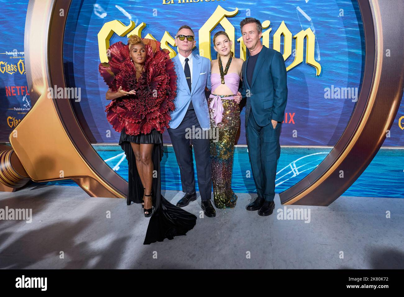 Kate Hudson, Daniel Craig, Edward Norton, Janelle Monae attends ‘Glass ...