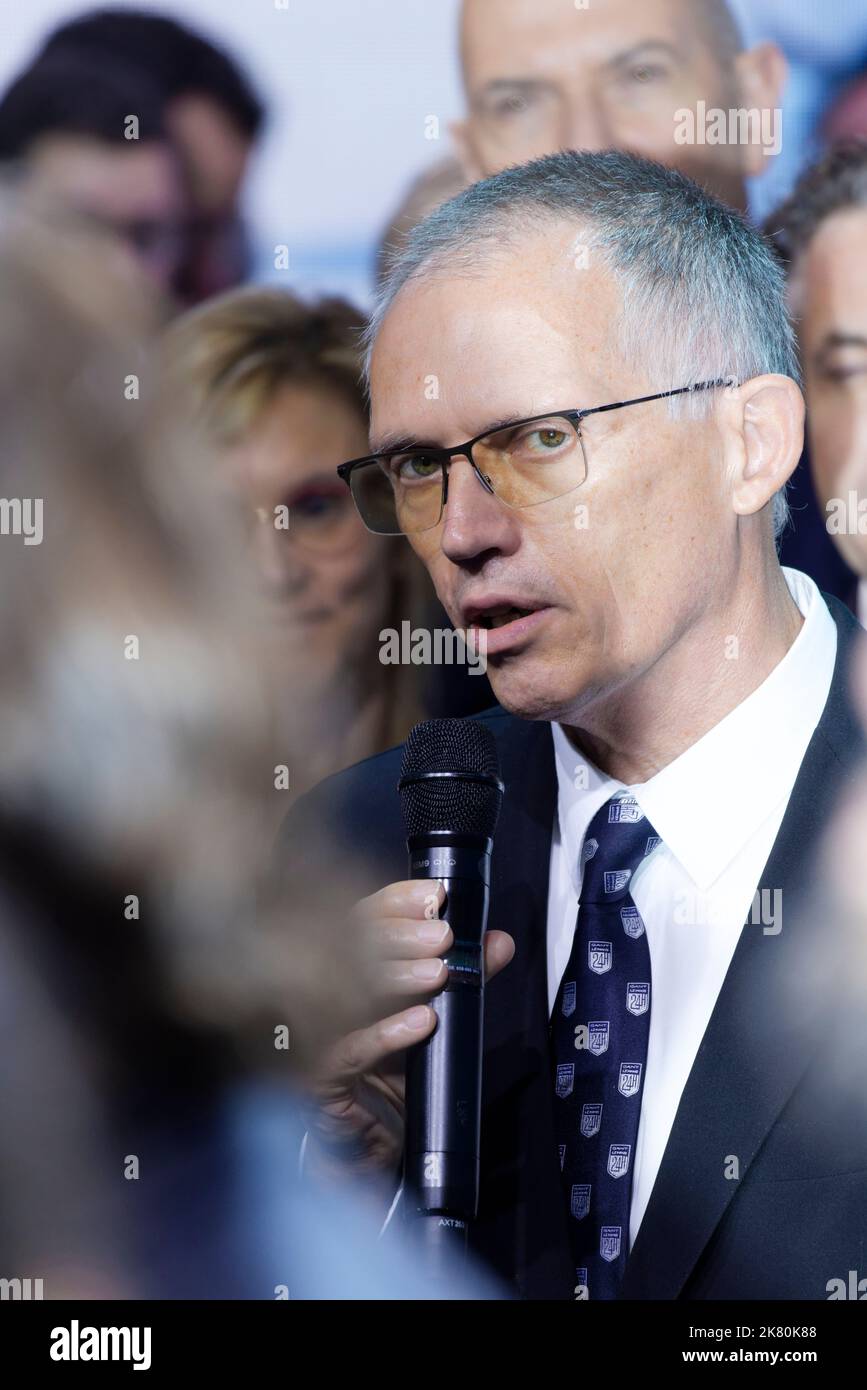 Paris, France. 17th Oct, 2022. General Manager Stellantis Carlos ...