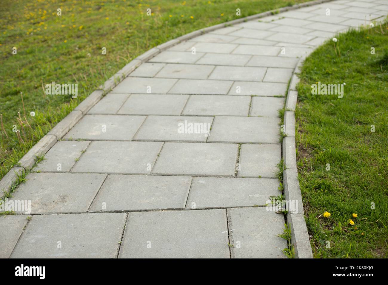 Park walk tiles floor hi-res stock photography and images - Alamy