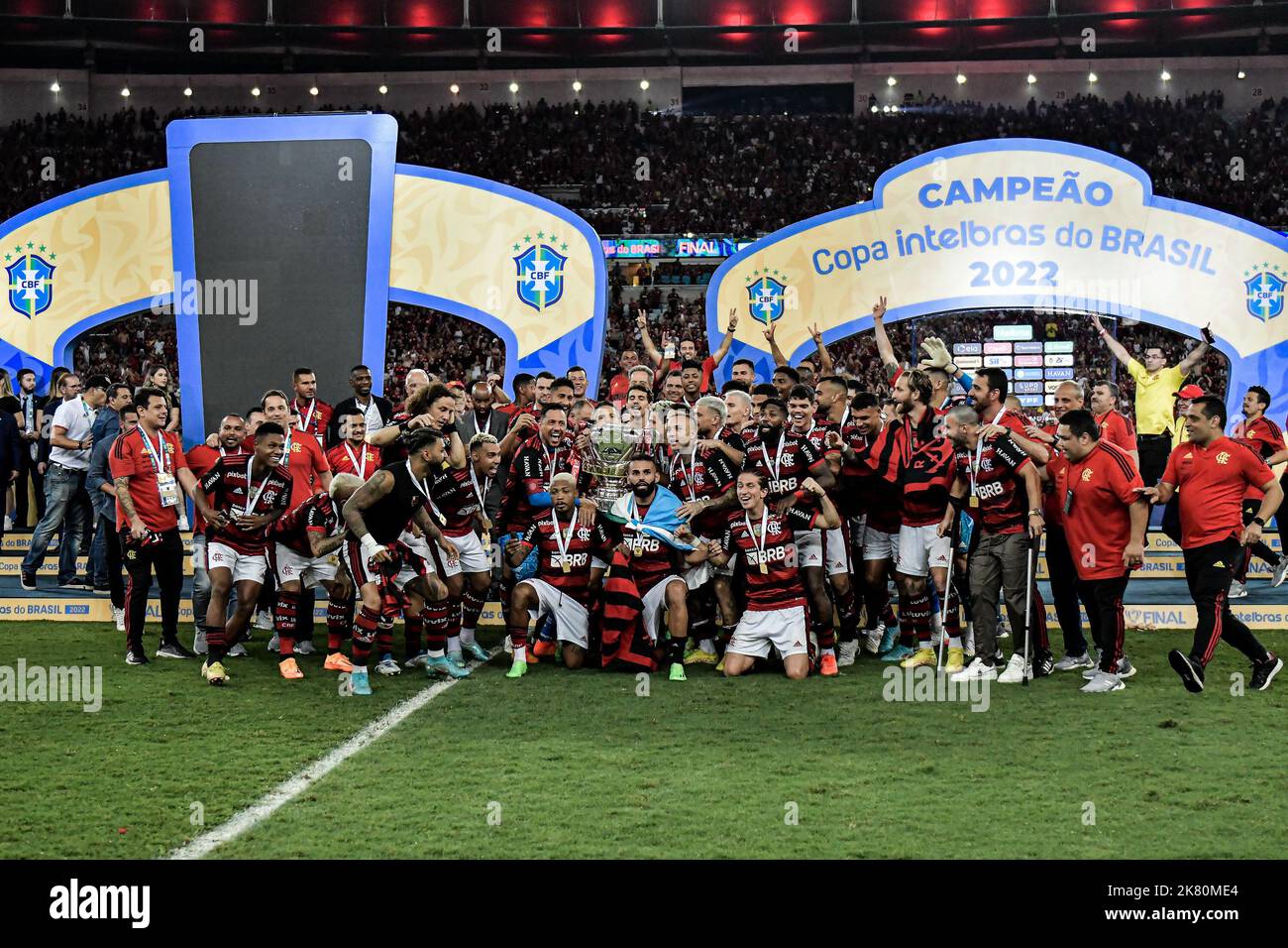 RJ - Rio de Janeiro - 10/19/2022 - COPA DO BRASIL 2022, FLAMENGO X ...