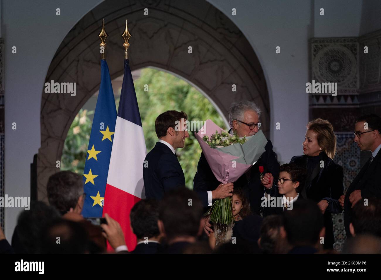 Franco-Algerian lawyer and Rector of Paris' Grand Mosque Chems-eddine ...