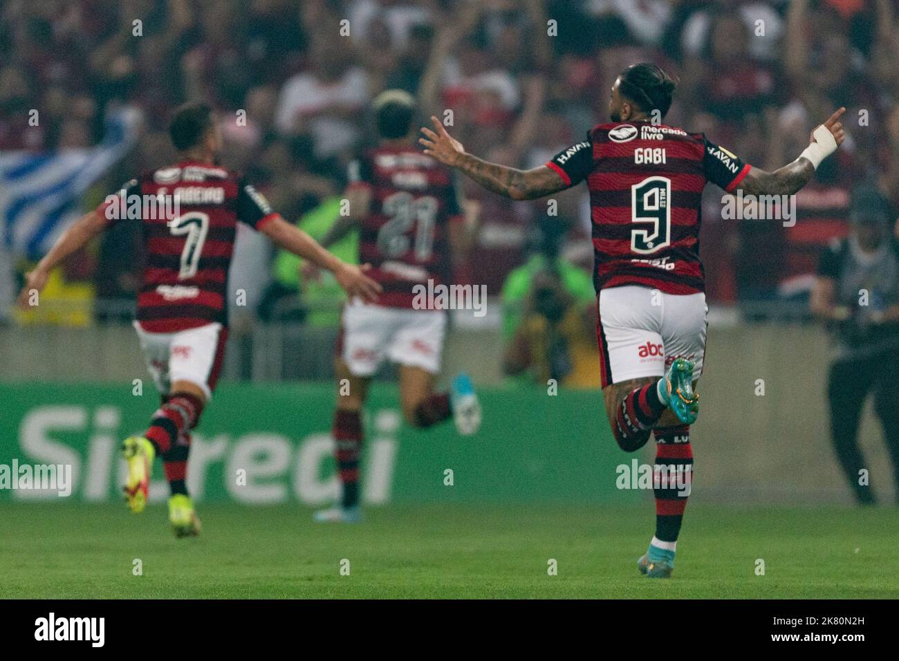 October 11, 2022, Rio de Janeiro, Brazil: GABRIEL BARBOSA of Flamengo ...