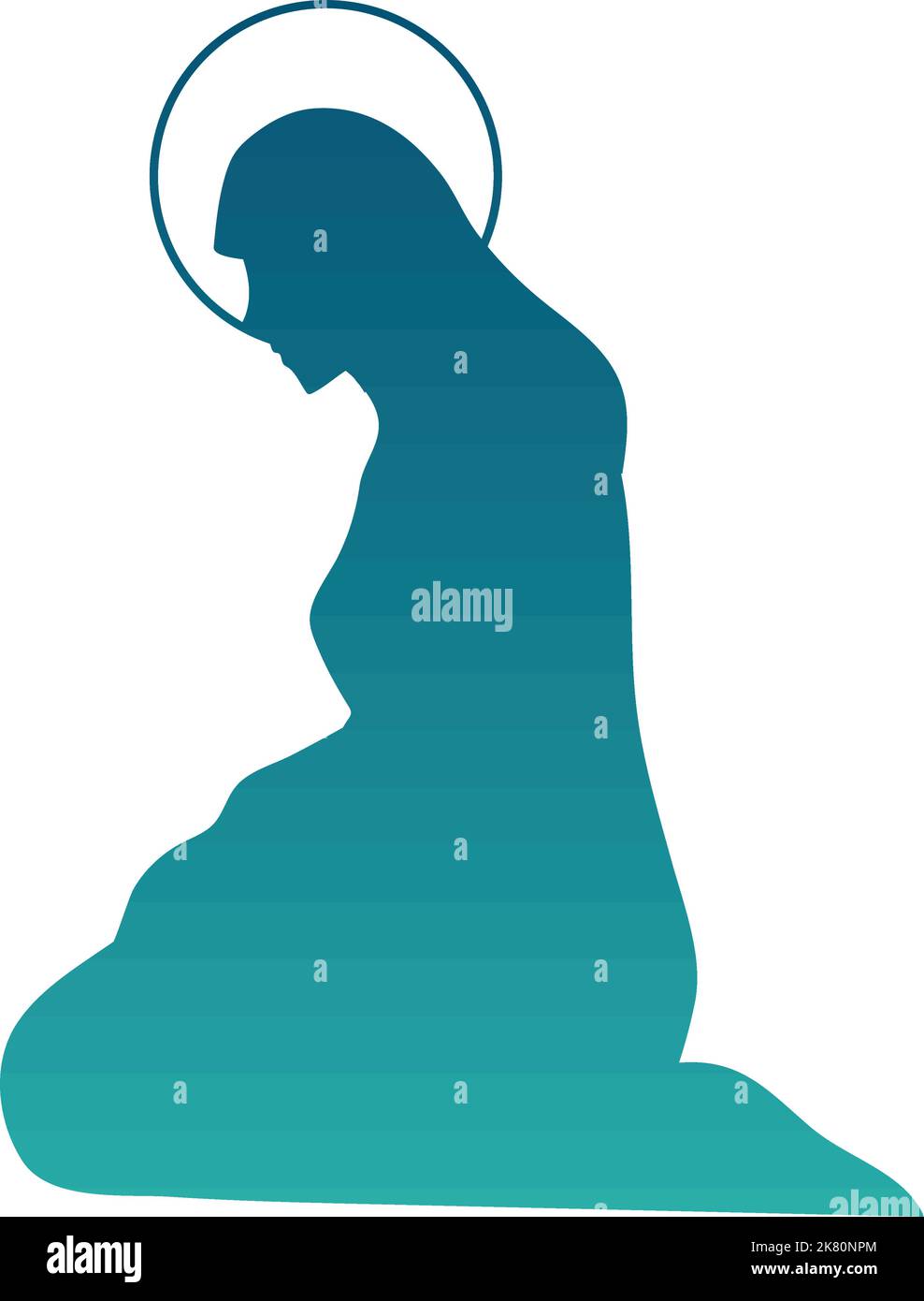 Holy Virgin Mary Stock Vector Image And Art Alamy