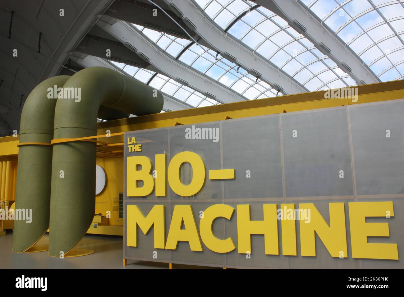 The Bio Machine that requlates the five environments in the Biodome at ...