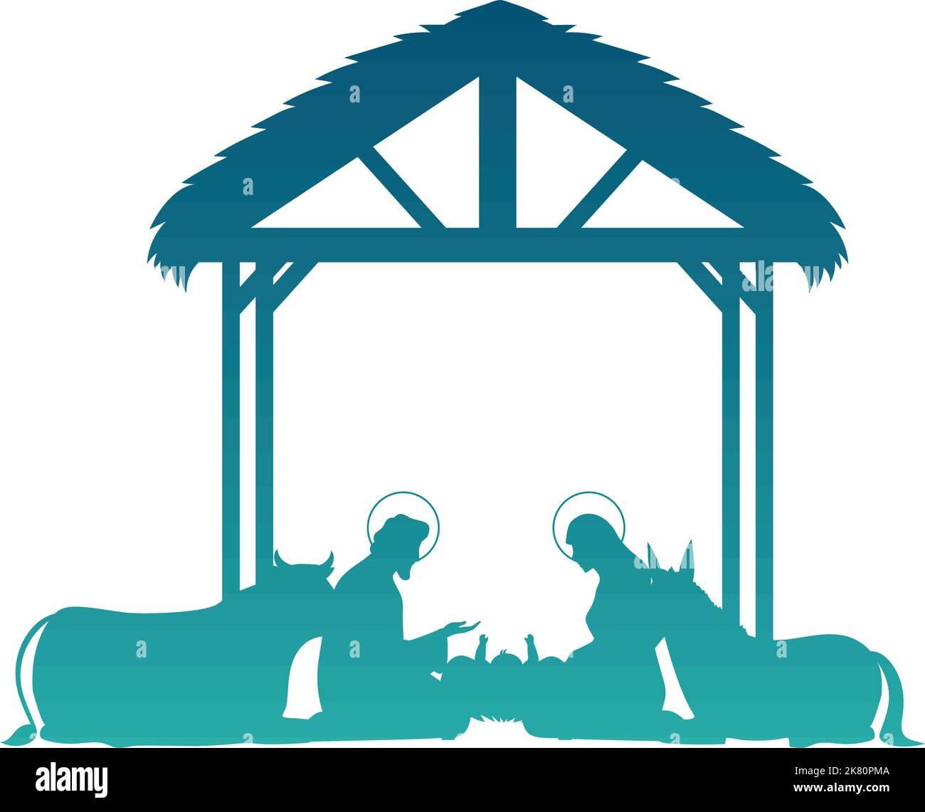 Virgin mary manger character hi-res stock photography and images - Alamy