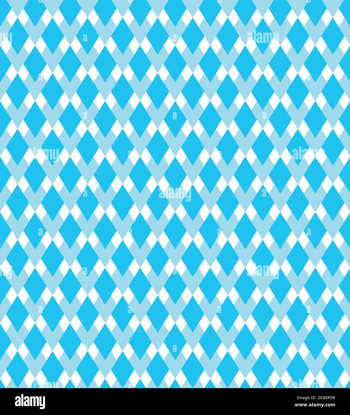 Seamless Oktoberfest and Bavarian blue geometric background. Pattern on ...