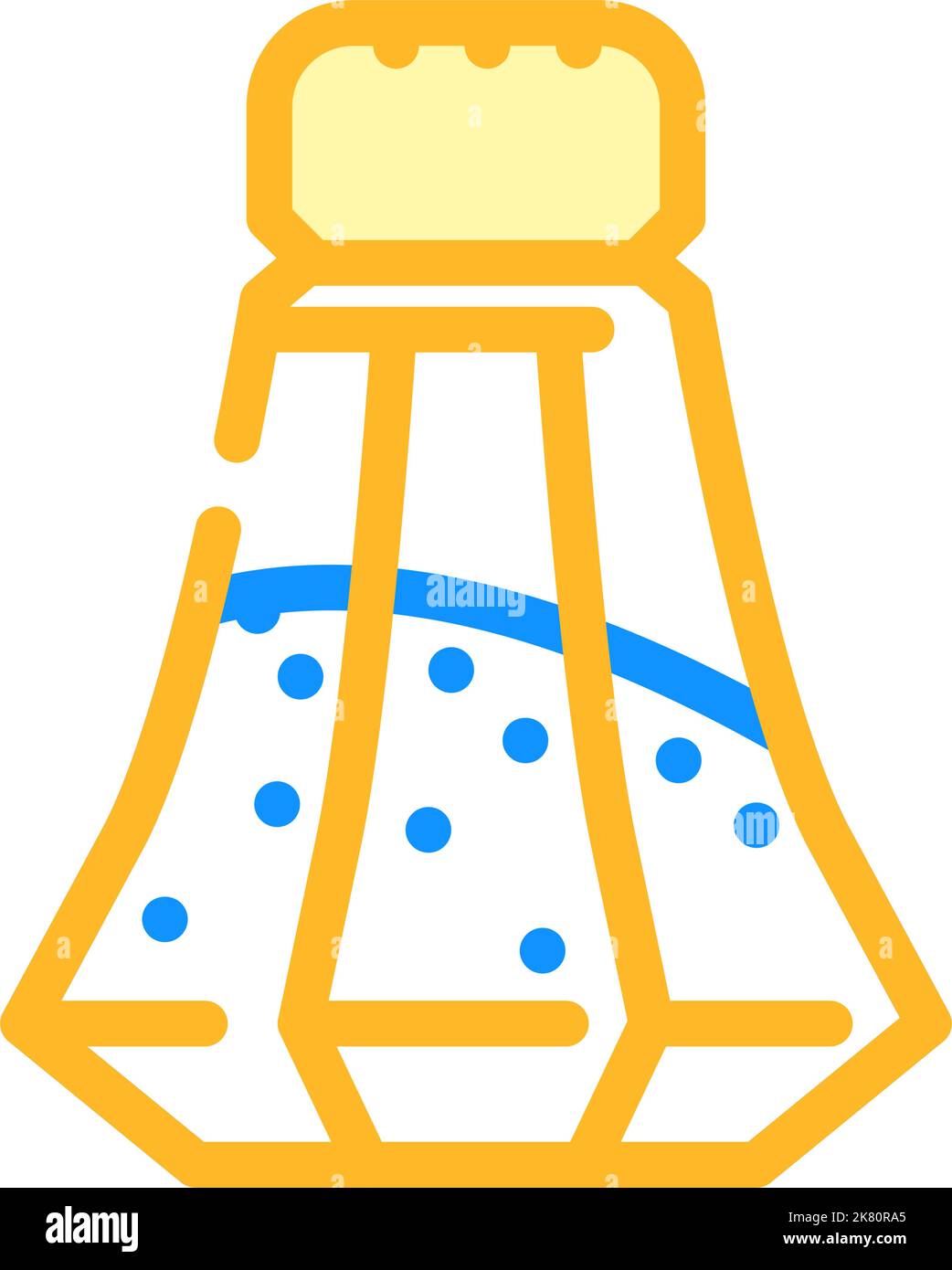 shaker salt color icon vector illustration Stock Vector Image & Art - Alamy