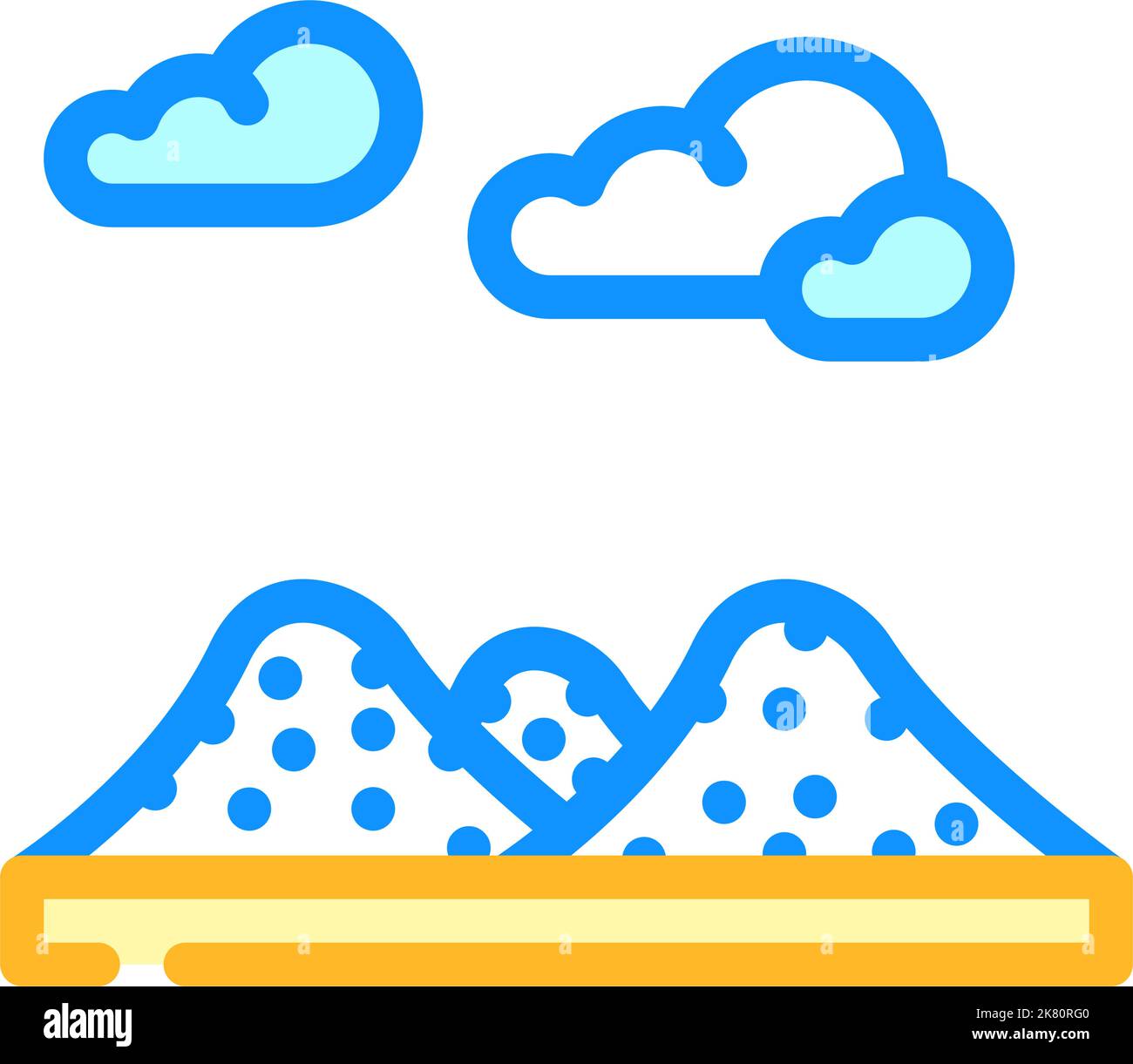 fleur de sel color icon vector illustration Stock Vector Image & Art ...