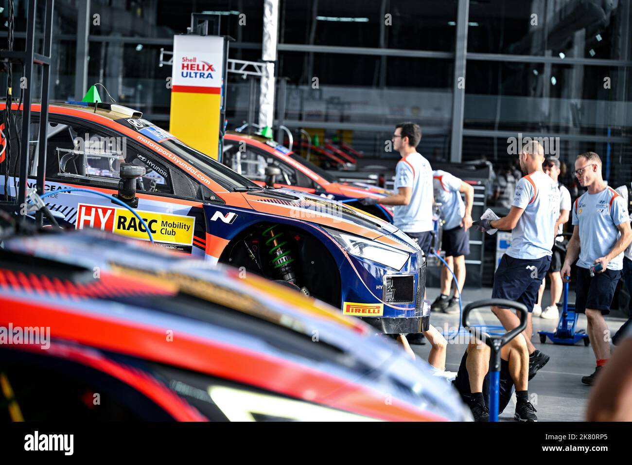 Service Park,HYUNDAI SHELL MOBIS WORLD RALLY TEAM (Photo by Luca ...