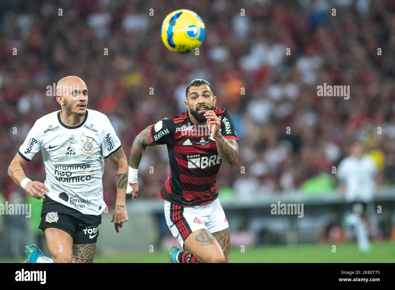Rio, Brazil - October 19, 2022: Gabriel Barbosa (Gabigol) player in ...