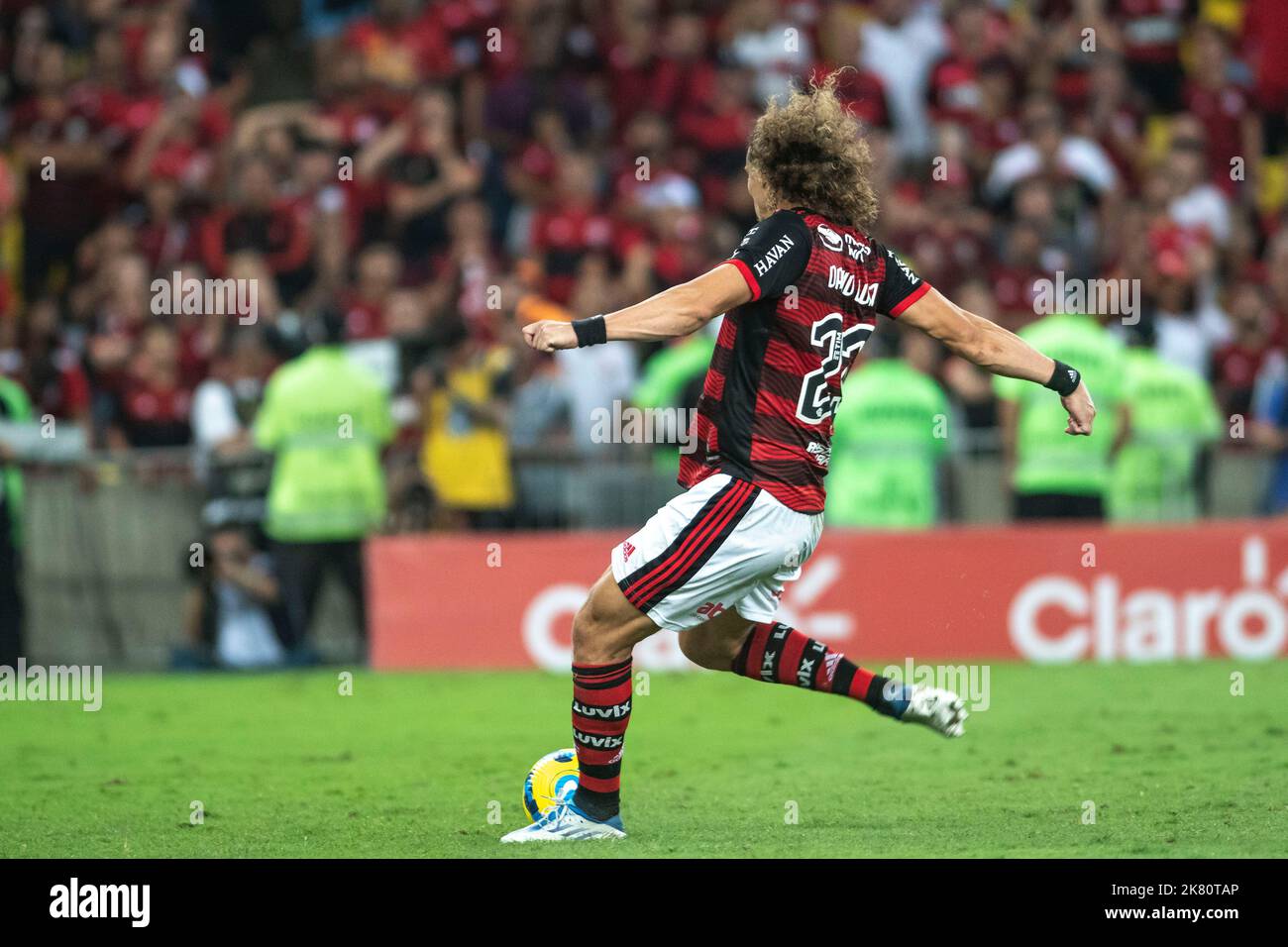Rio, Brazil - October 19, 2022: David Luiz player in match between ...