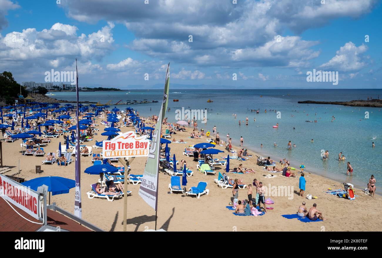 Fig Tree Bay beach, Protaras, Cyprus Stock Photo - Alamy Fig Tree Bay beach, Protaras, Cyprus Stock Photo - Alamy