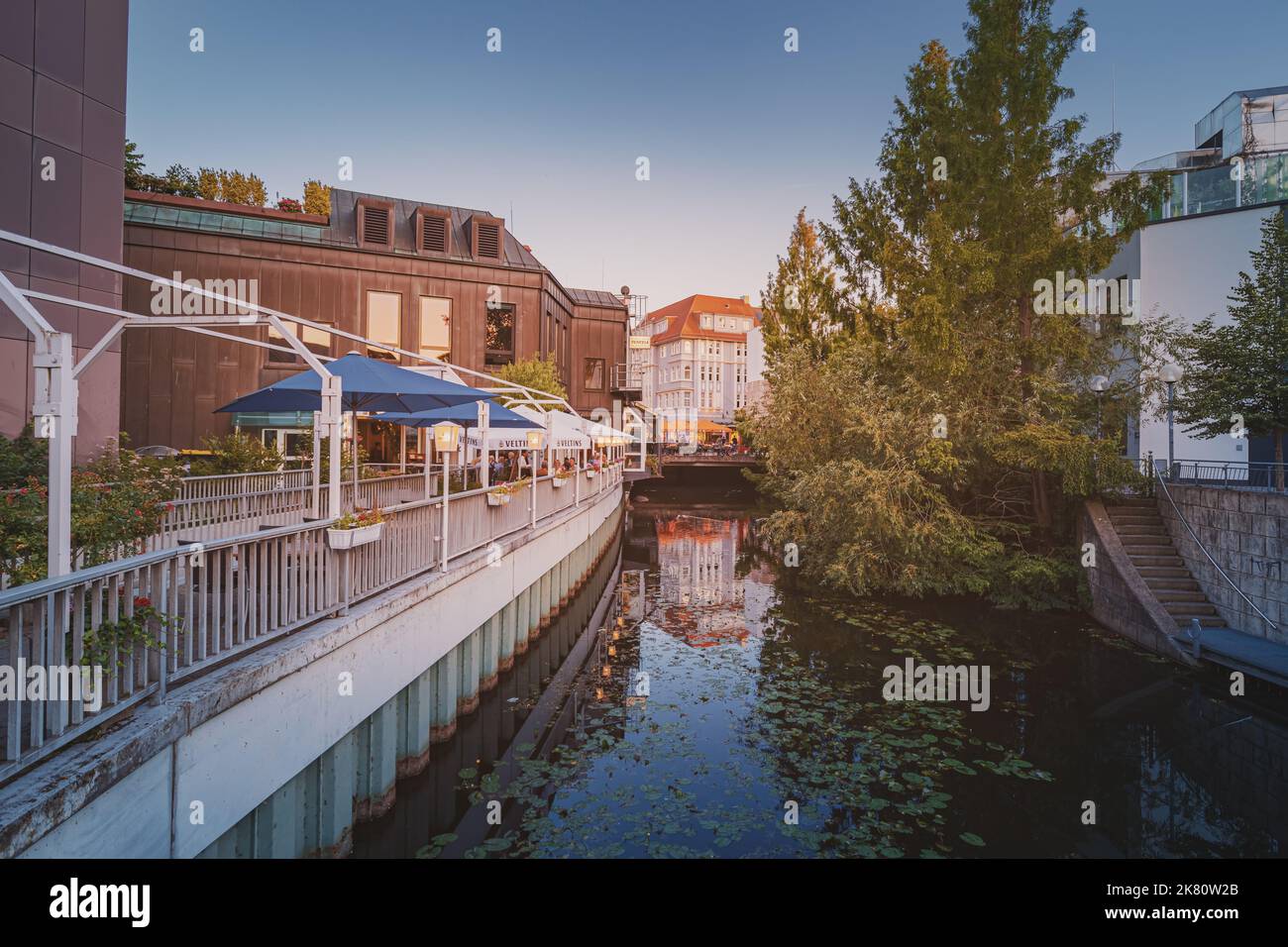 Germany hase river bridge osnabrück hi-res stock photography and images ...