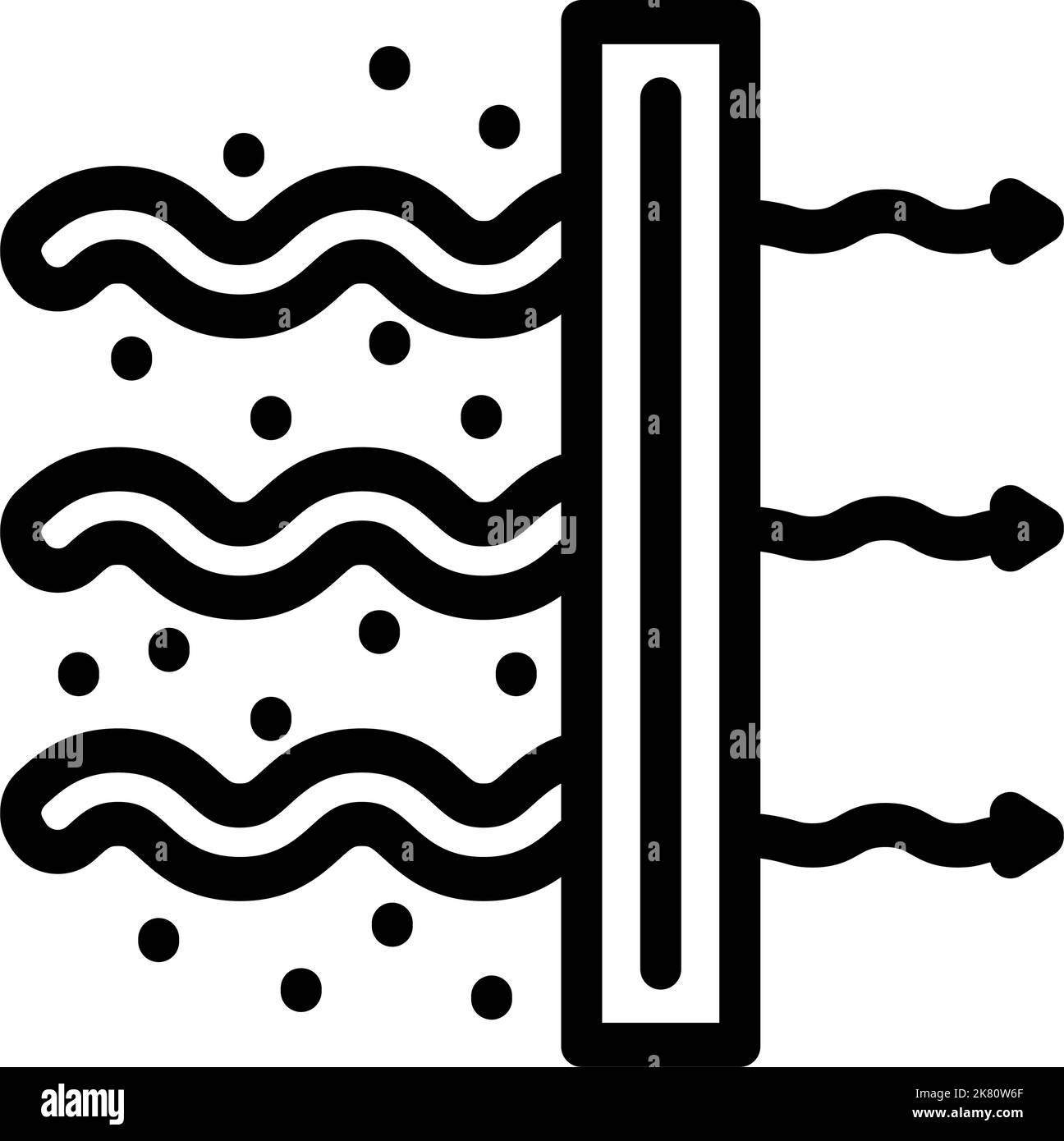 filter air line icon vector illustration Stock Vector Image & Art - Alamy