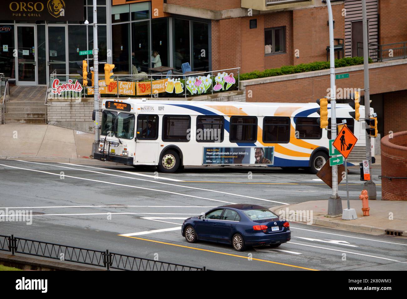 New Flyer D40LF bus operated by Halifax Transit, number 1097, working ...