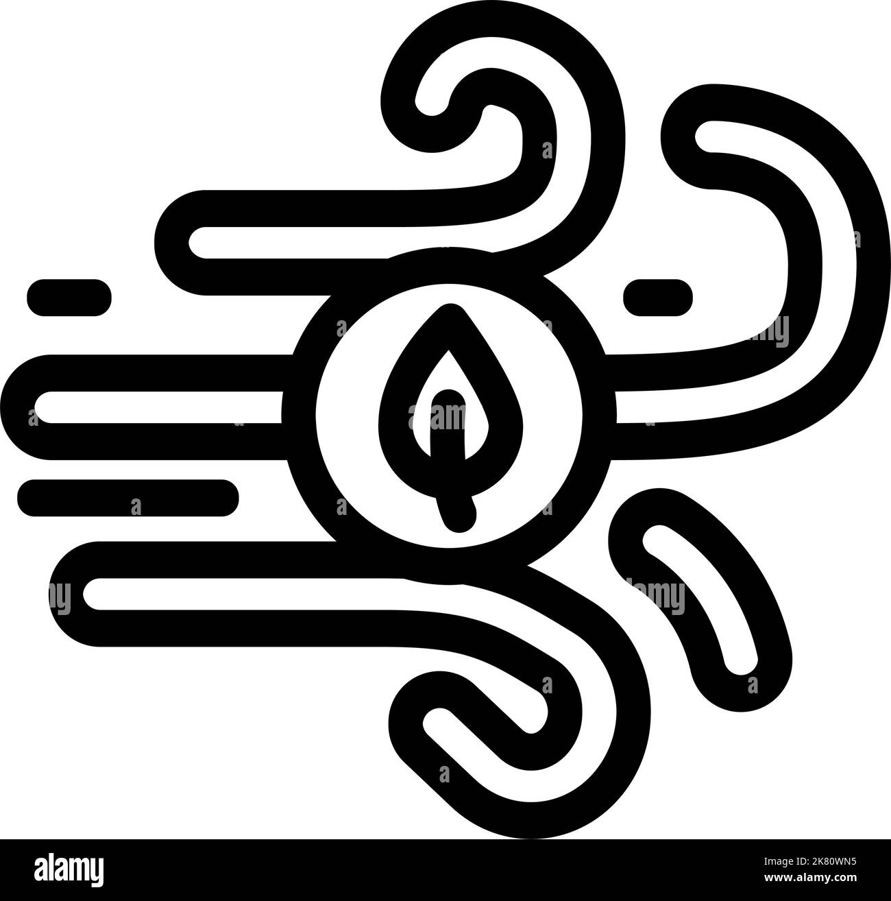 fresh air line icon vector illustration Stock Vector Image & Art - Alamy