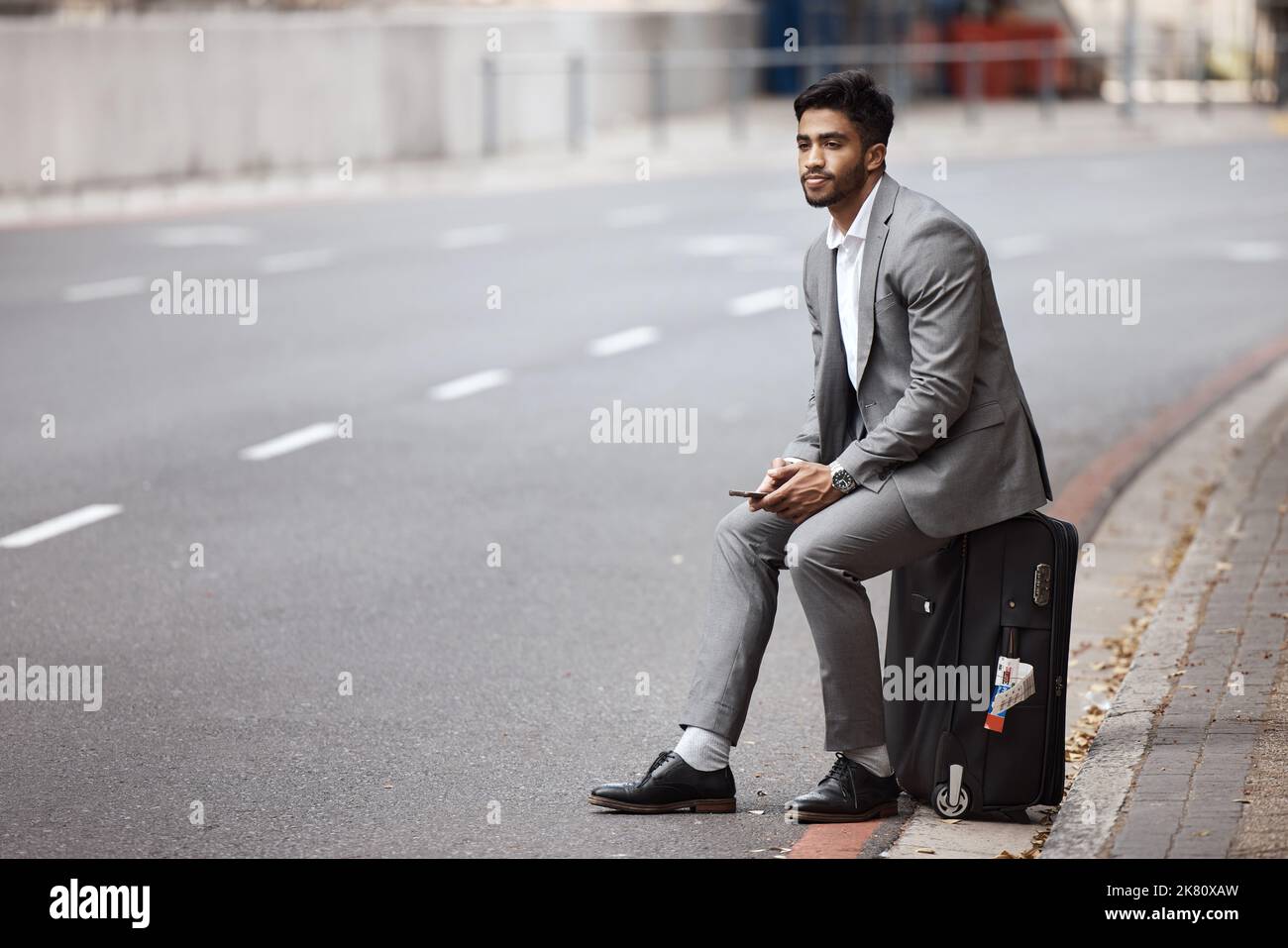 Person Waiting Patiently