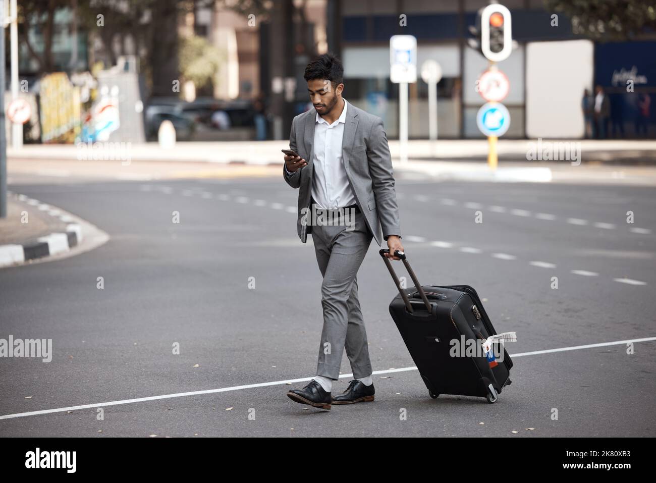 Ready to make new connections and meet new people. a young businessman ...