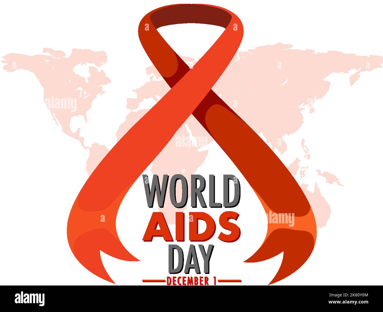 World AIDS Day Poster Design illustration Stock Vector Image & Art - Alamy