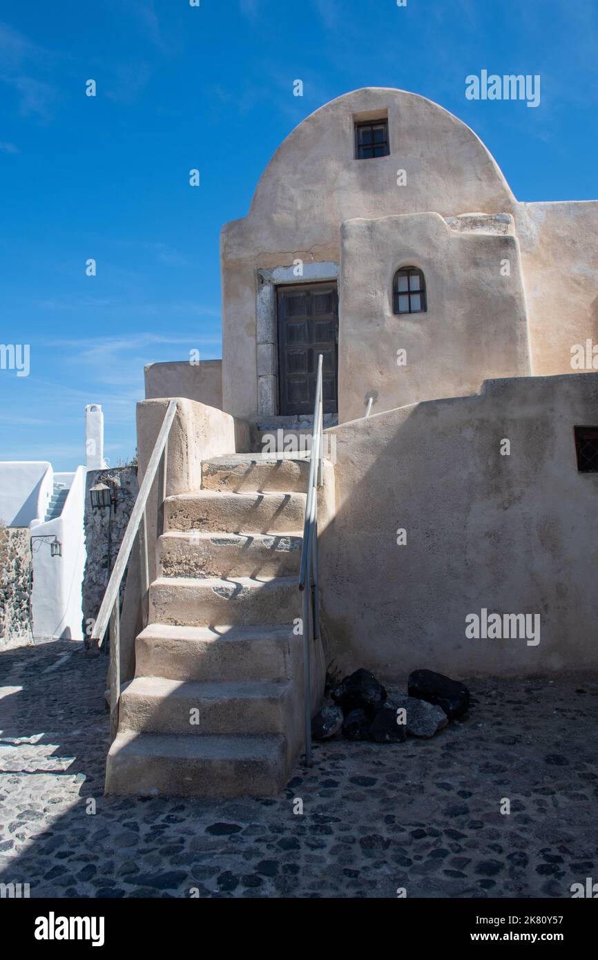 Small stone traditional greek house Stock Photo - Alamy