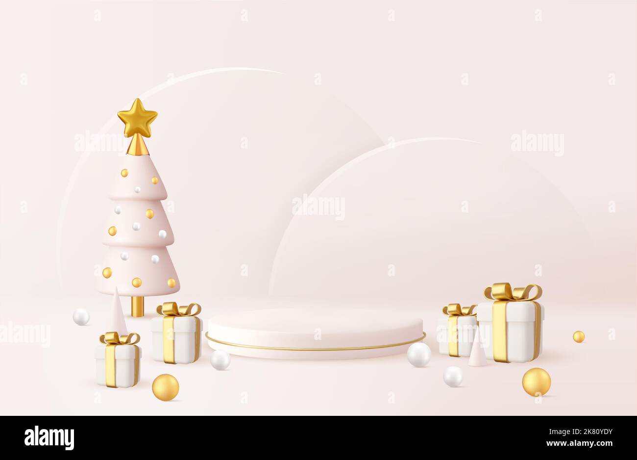 3d christmas design Stock Vector Image & Art - Alamy