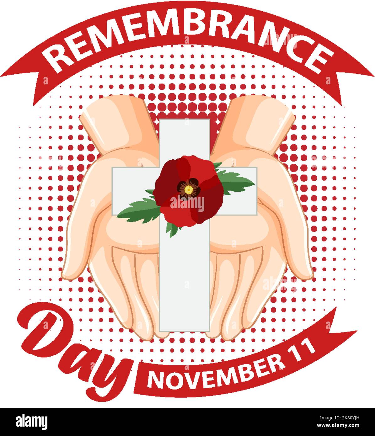 Remembrance day poster design illustration Stock Vector Image & Art - Alamy
