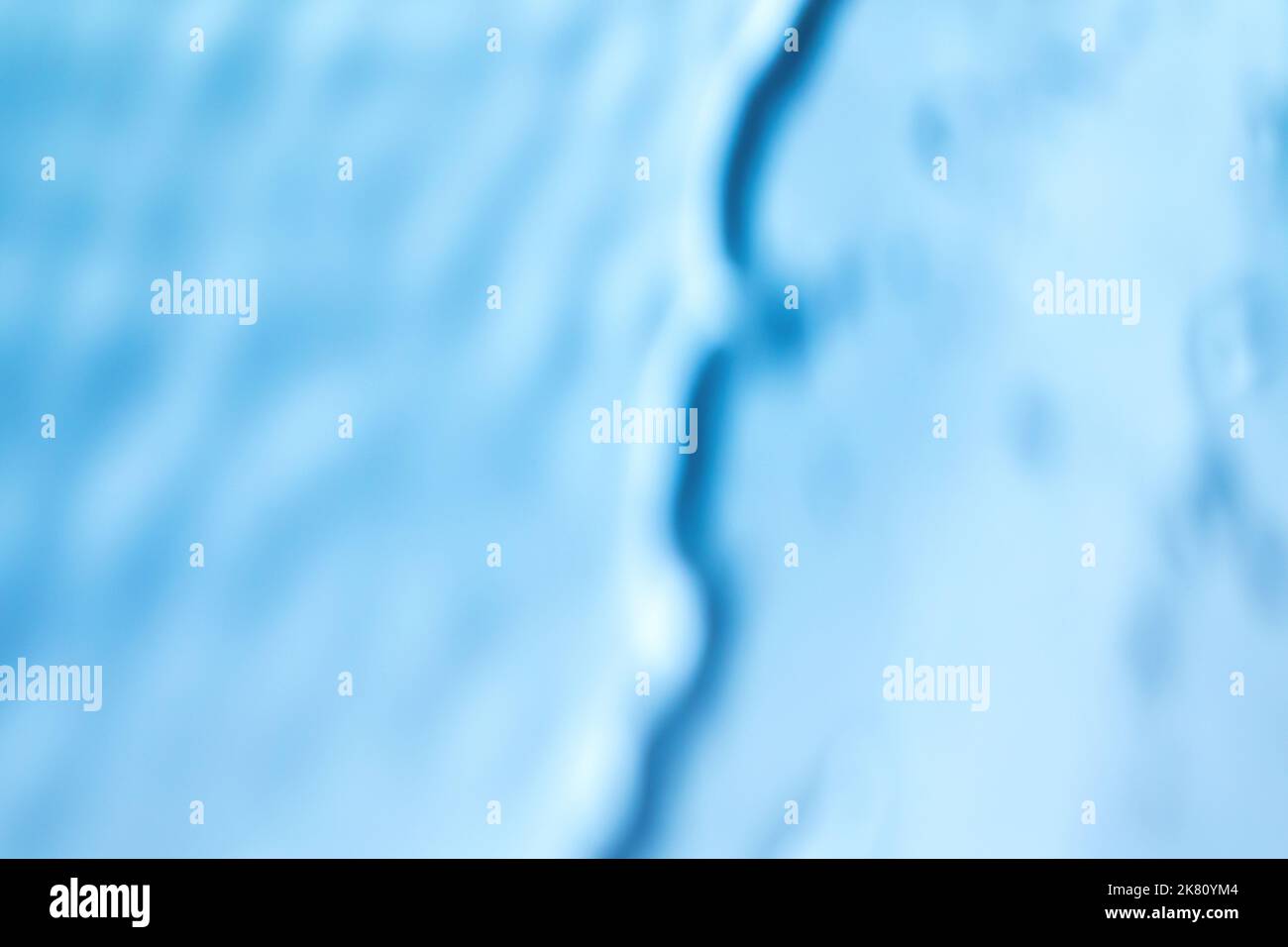 shadow and light caustic effect on blue wall Stock Photo - Alamy