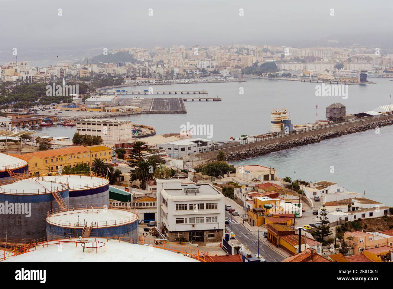 Ceuta Traditional Architecture in a Spanish Enclave in Africa. Ceuta ...
