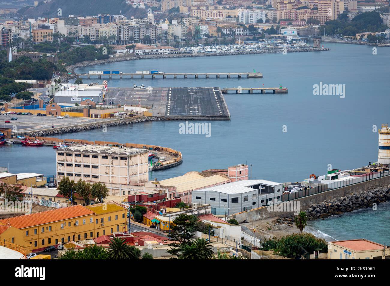 Ceuta Traditional Architecture in a Spanish Enclave in Africa. Ceuta ...