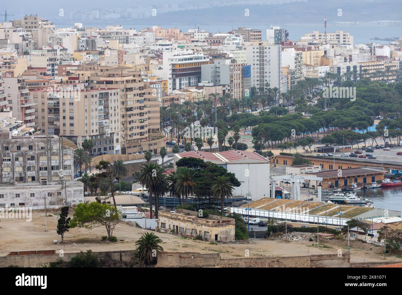 Ceuta Traditional Architecture in a Spanish Enclave in Africa. Ceuta ...