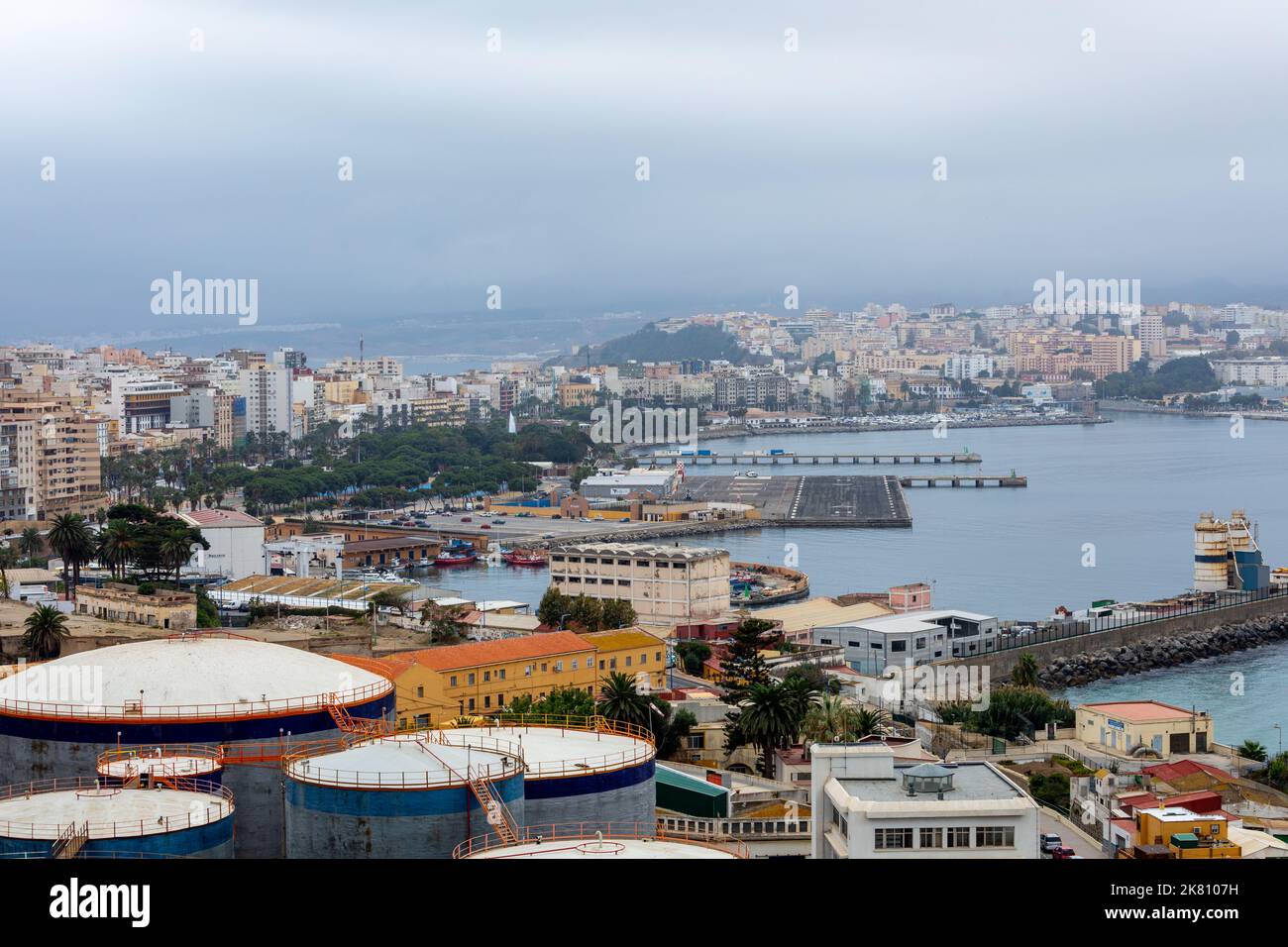 Ceuta Traditional Architecture in a Spanish Enclave in Africa. Ceuta ...