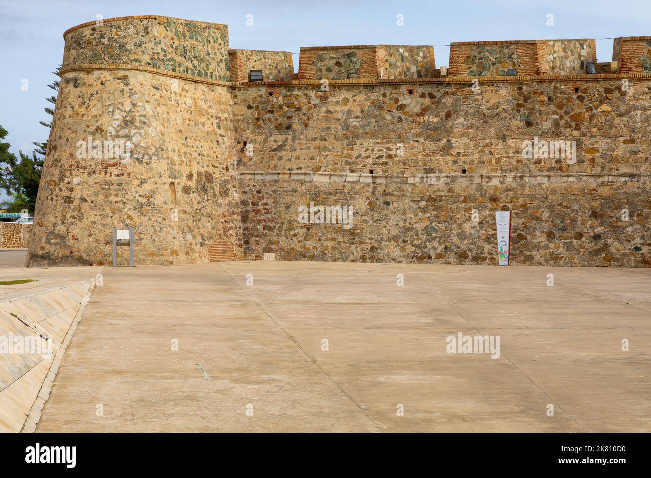 Fortification of Ceuta, Spain. The Royal Walls of Ceuta. Spanish ...