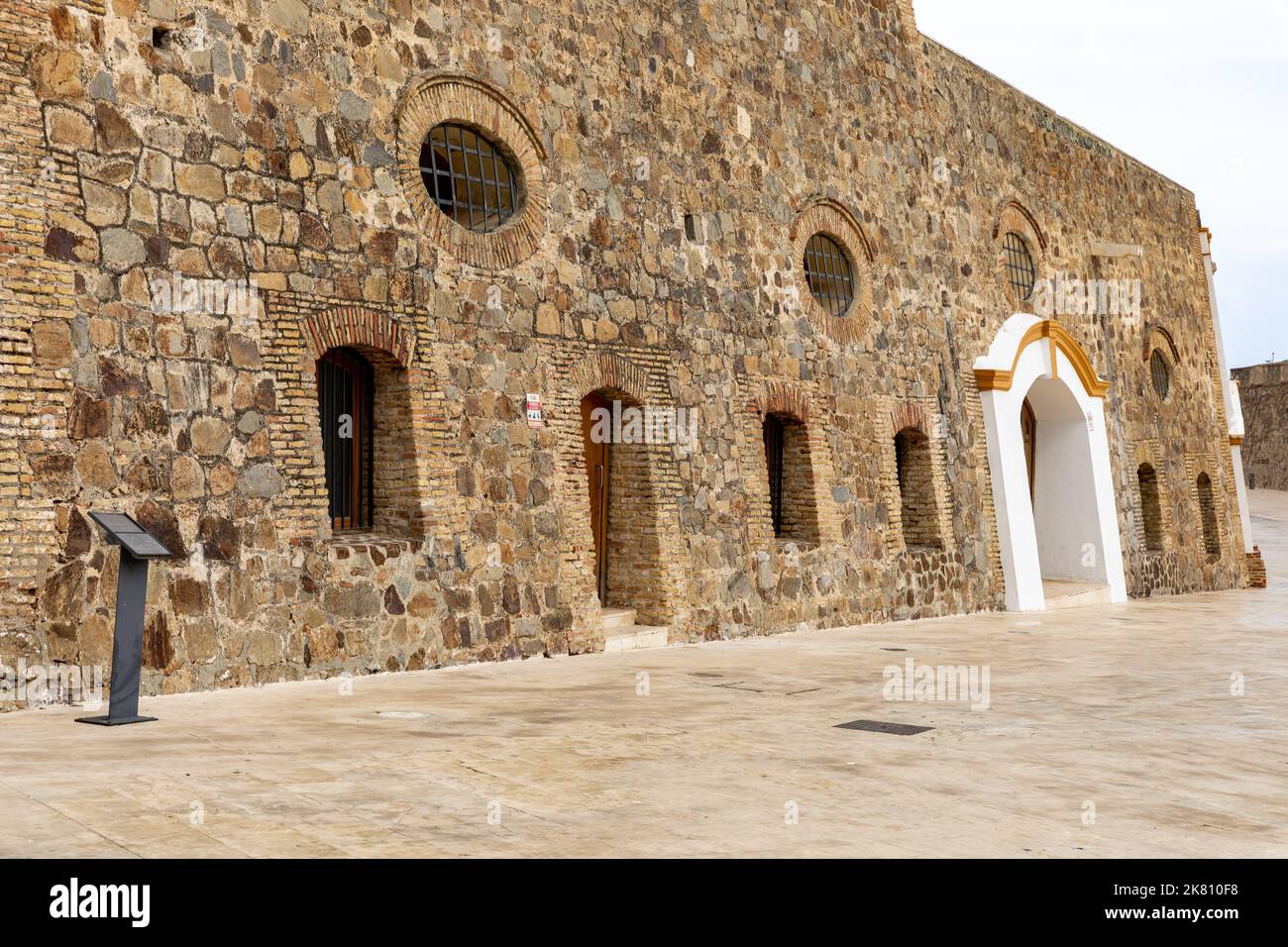Fortification of Ceuta, Spain. The Royal Walls of Ceuta. Spanish ...